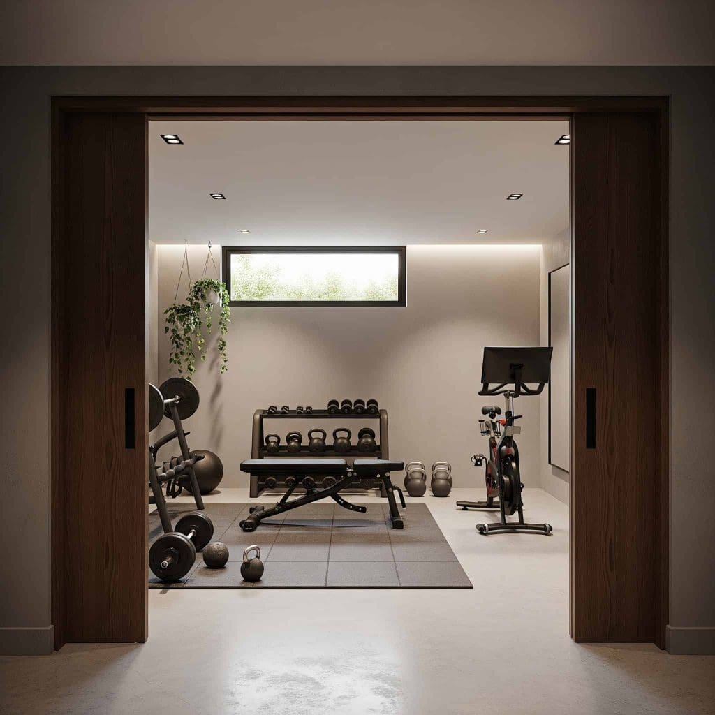 25 Innovative Basement Gym Ideas | Jiffy Junk