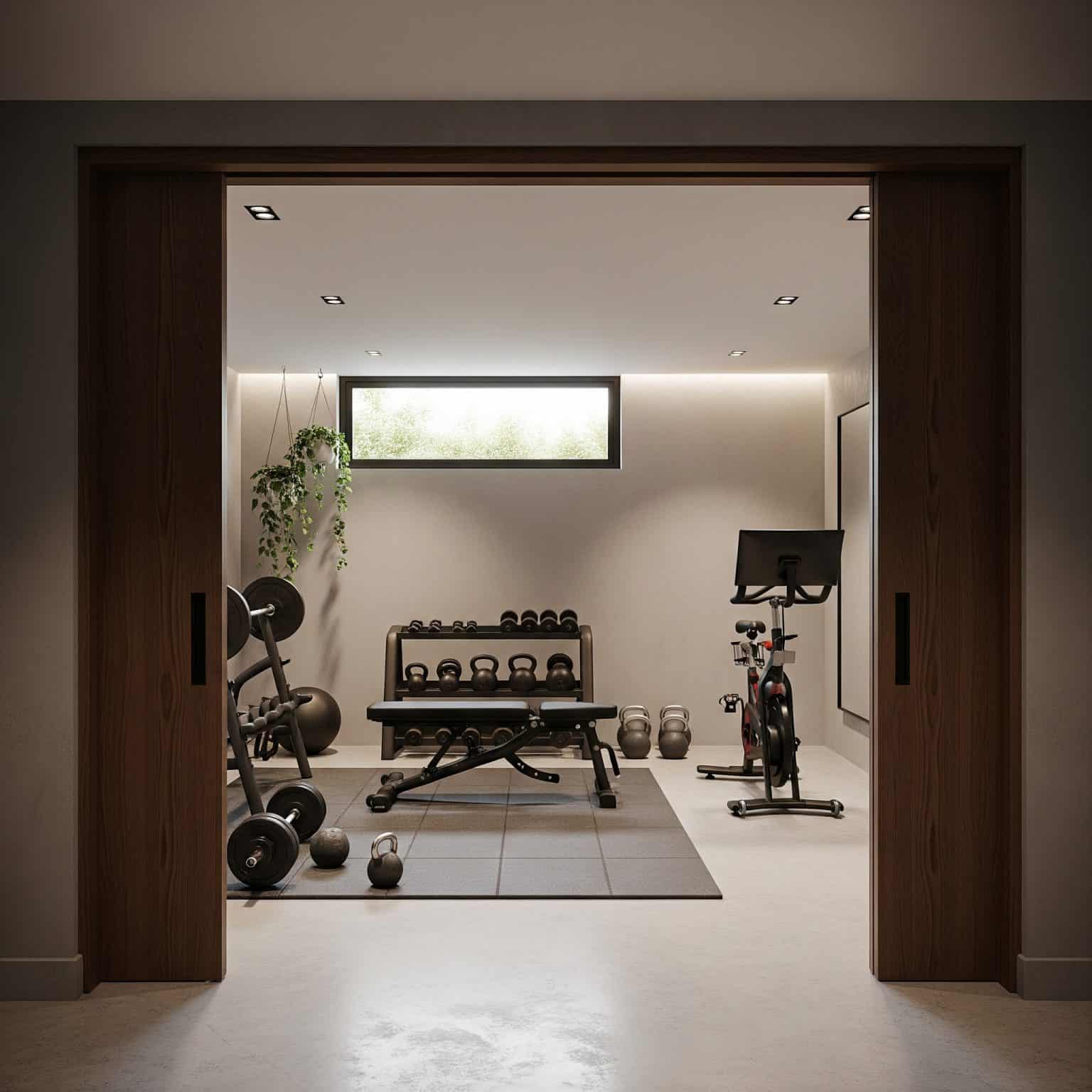 25 Innovative Basement Gym Ideas | Jiffy Junk