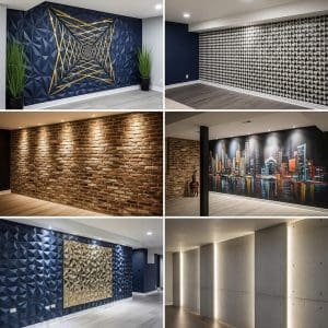 25 Stunning Basement Wall Ideas | Jiffy Junk