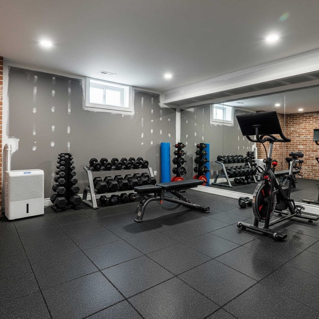 25 Innovative Basement Gym Ideas | Jiffy Junk