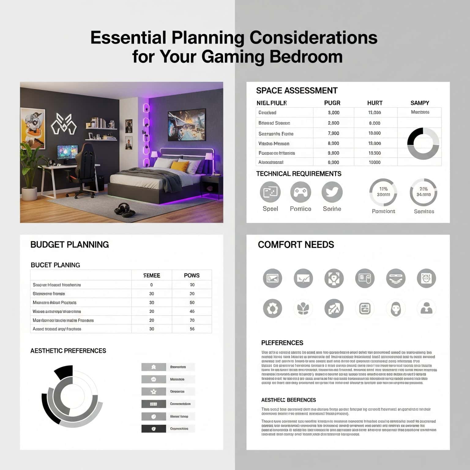 25 Bedroom Gaming Setup Ideas | Jiffy Junk