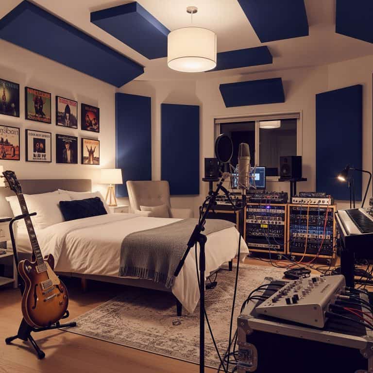 25 Game-Changing Bedroom Recording Studio Ideas | Jiffy Junk