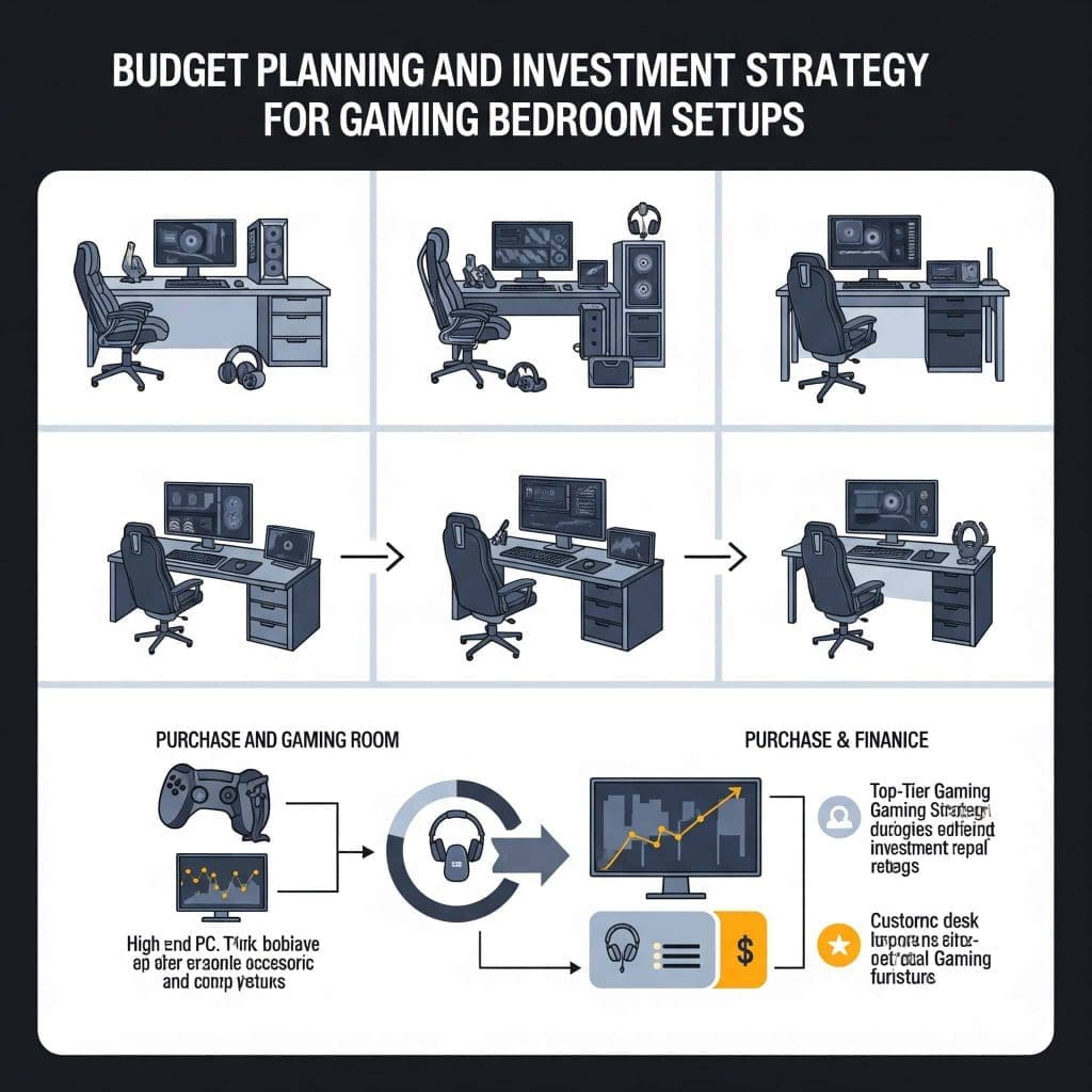 25 Bedroom Gaming Setup Ideas | Jiffy Junk