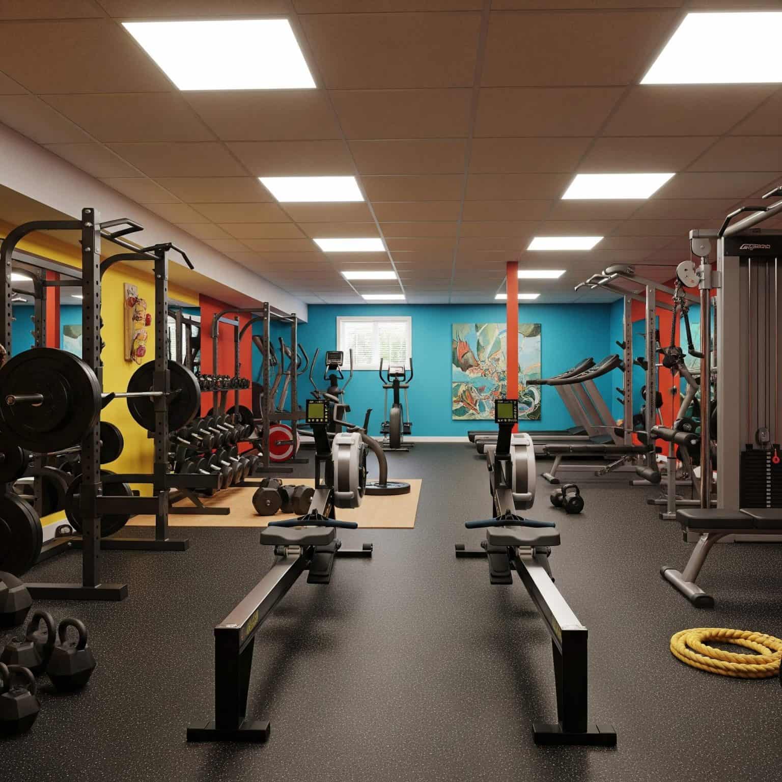 25 Innovative Basement Gym Ideas | Jiffy Junk