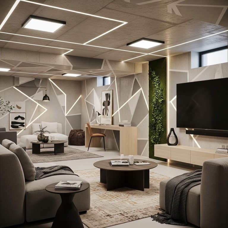 25 Stunning Basement Wall Ideas | Jiffy Junk