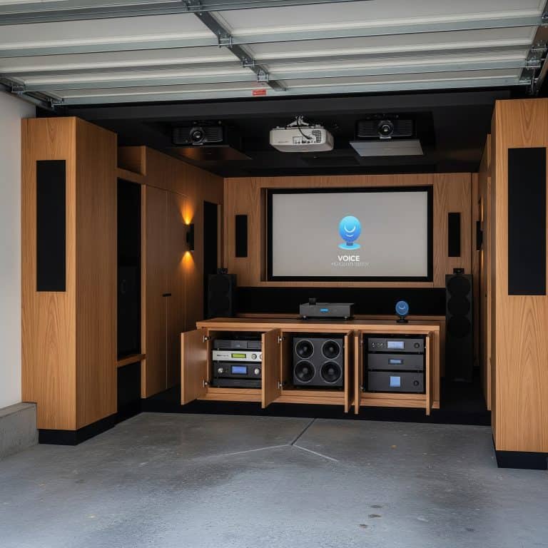 25 Stunning Garage Home Theater Ideas | Jiffy Junk
